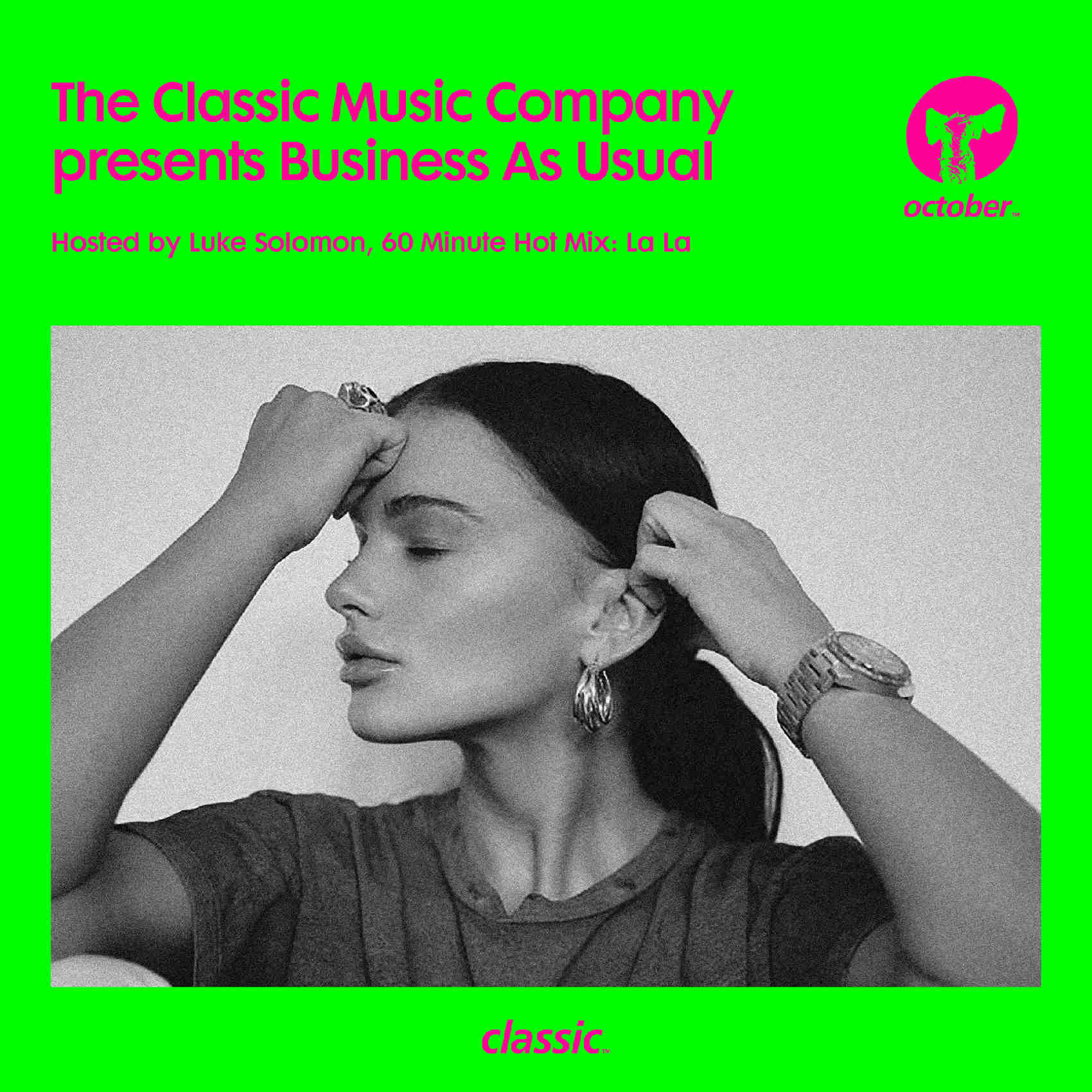 Business As Usual October 2020: Luke Solomon + Special Guest La La ...